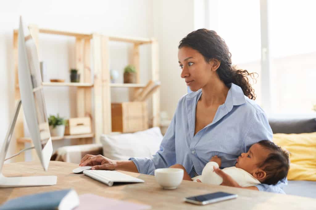 How to Work from Home with a Baby (3 Secrets from a Work-at-Home Mom ...
