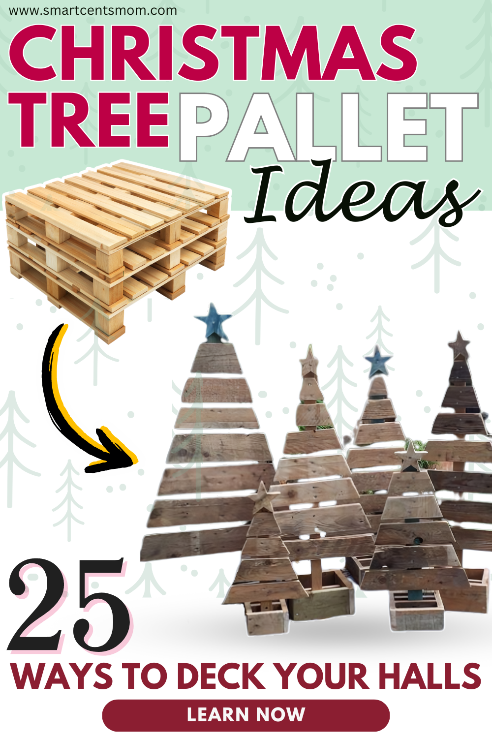 Christmas Tree Pallet Ideas: 25 Ways to Deck Your Halls