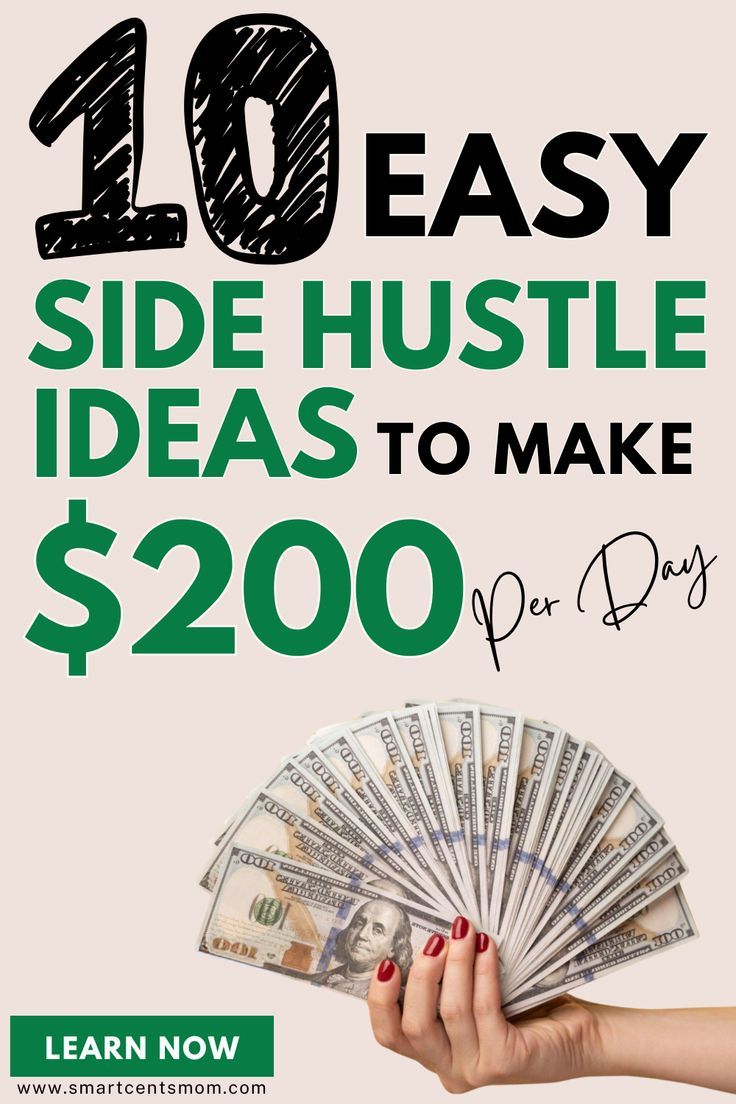 10 Easy Side Hustle Ideas to Make $200 Per Day