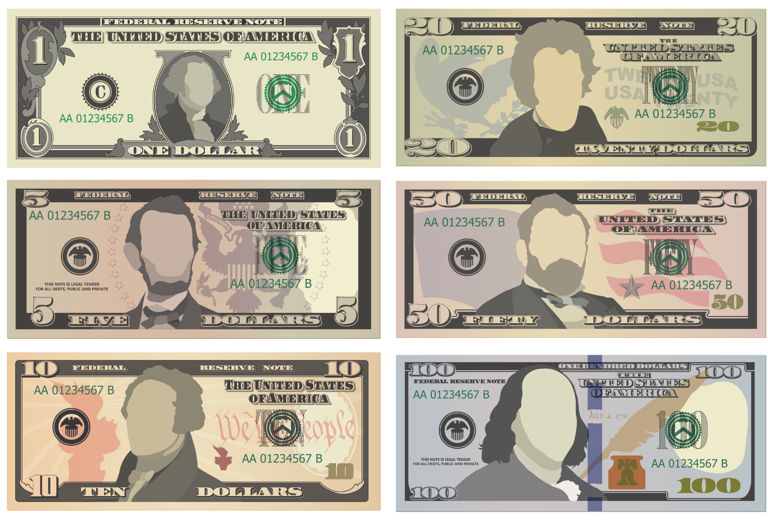 Free Play Money Template Download