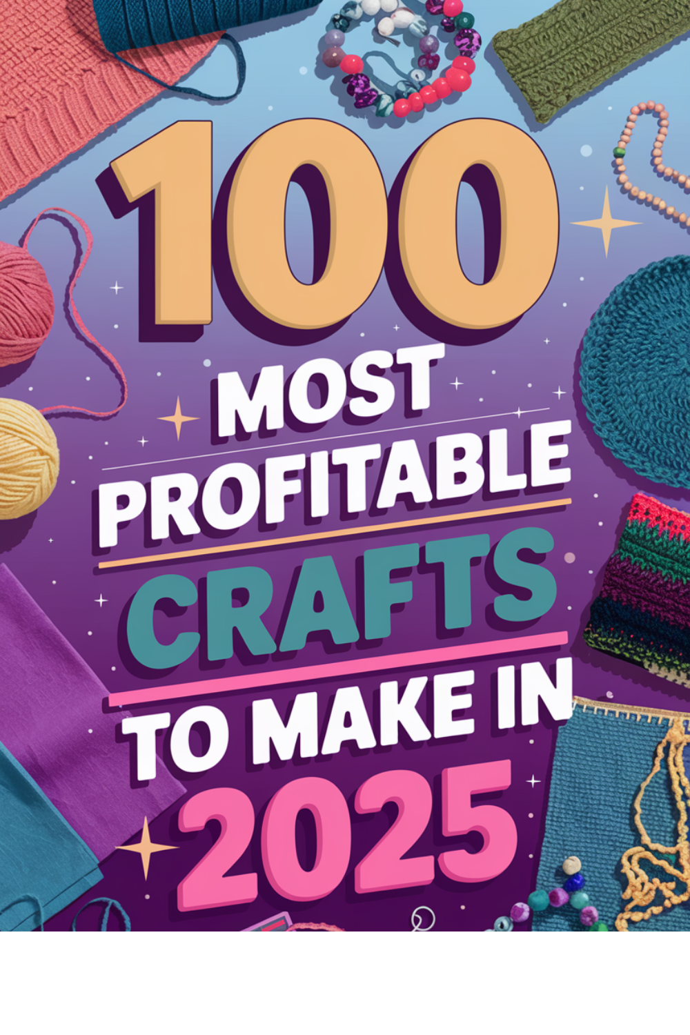 100 Most Profitable Crafts to Make in 2025