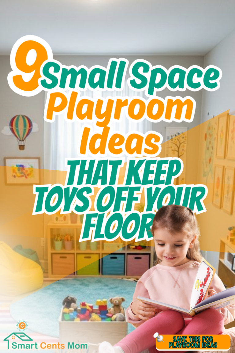 9 Small Space Playroom Ideas That Keep Toys Off Your Floor